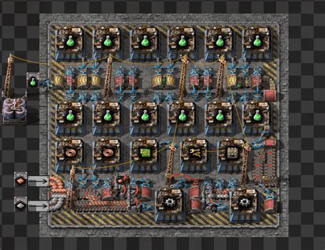 Compact Logistic Science [90 M] [16x18] R Factorio