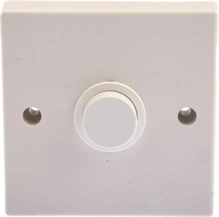 Push Button Timer Light Switch 10 S 20 Min Surface Mount 2 Way 1 Gang 240 V Ac 10 A