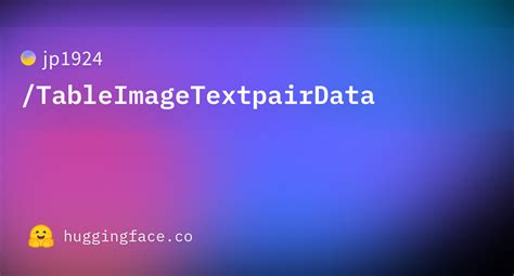 Jp1924tableimagetextpairdata · Datasets At Hugging Face