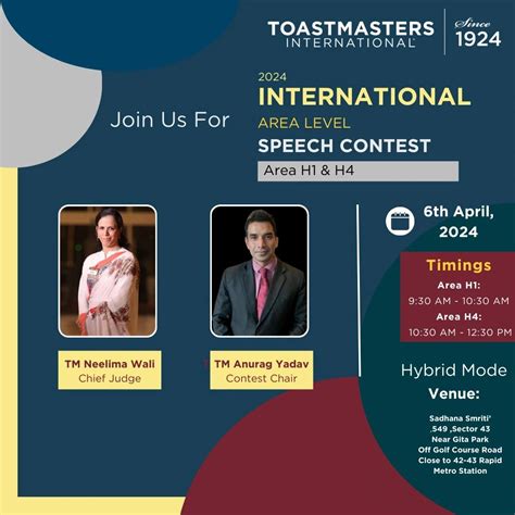 Toastmasters Speechcontest Growthmindset Anurag Yadav