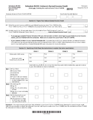 Fillable Online Schedule Eic Form Fax Email Print PdfFiller