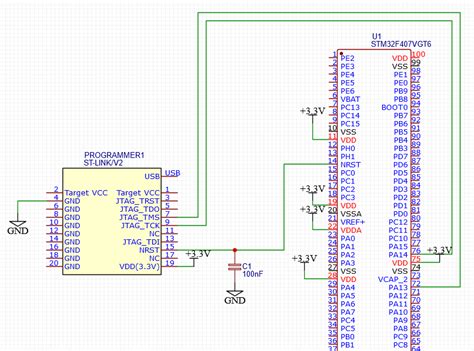 solved no stm32 found on st link v2 jtag port stmicroelectronics community