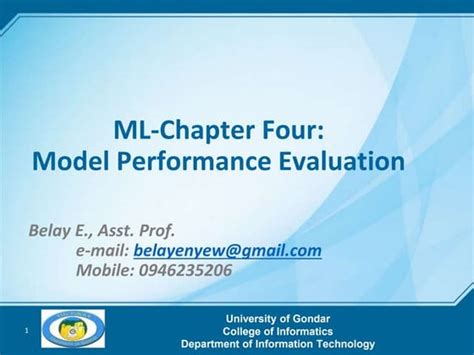 Lecture11 Evaluation Metrics For Classification Ppt
