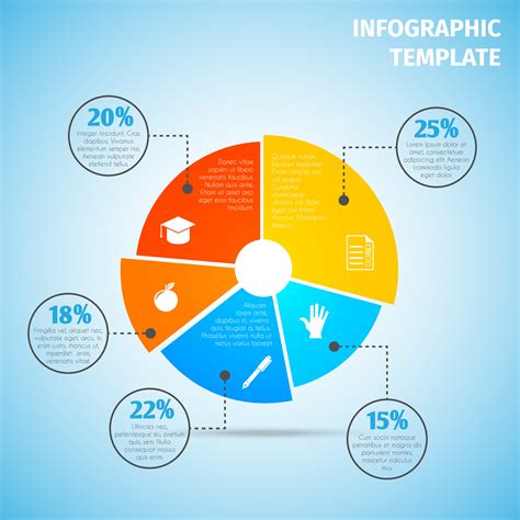 Editable Pie Charts For Infographic Design Infographic Chart Images