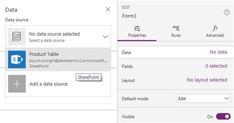powerapps edit and submit form piyush k singh