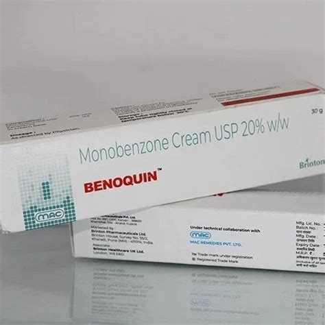 Monobenzone Cream Usp Packaging Size 20 Gm At ₹ 665piece In Nagpur