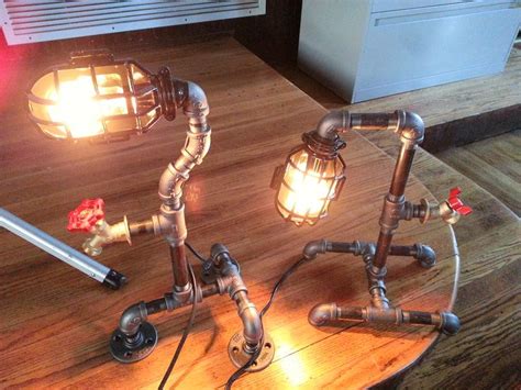 파이프 램프 전구 조명