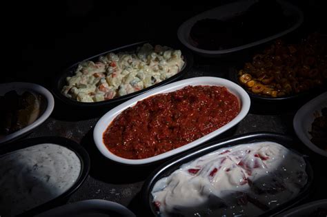 터키 요리 전채 전통 터키식 및 그리스 식 저녁 식사 애피타이저 테이블 메제에 대한 스톡 사진 및 기타 이미지 메제 전채 요리 0명 Istock