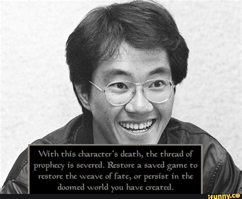 Wich Chis Characters Death Che Thread Of Prophecy Is Severed Restore