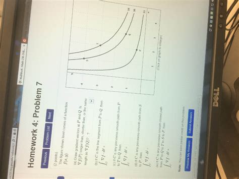 The Figure Shows Level Curves Of A Function Fx Y
