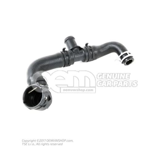 Coolant Hose With Quick Release Coupling 8k0121086ab