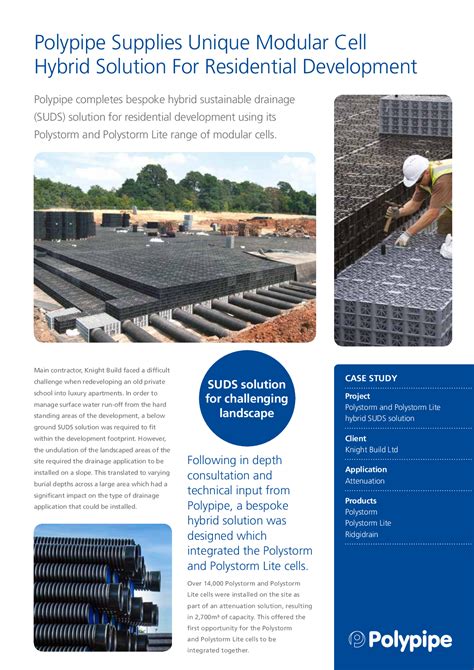 Polypipe Supplies Unique Modular Cell Hybrid Solution For Re