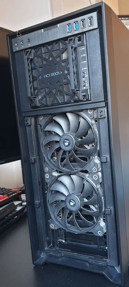 first nas build update corsair 750d r datahoarder