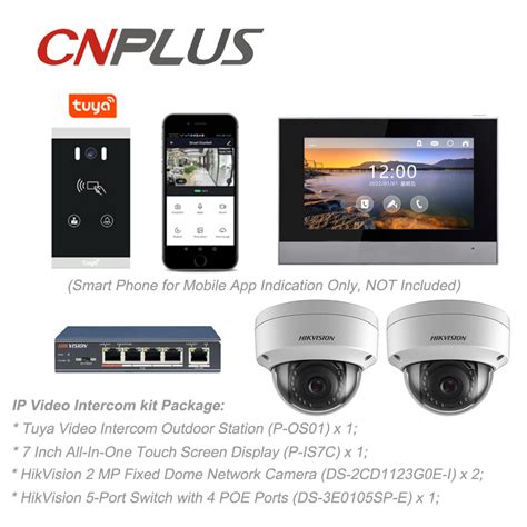 TCP IP Video Intercom Kit With IP Cameras IP Video Intercom Kit And IP Video Door Phone