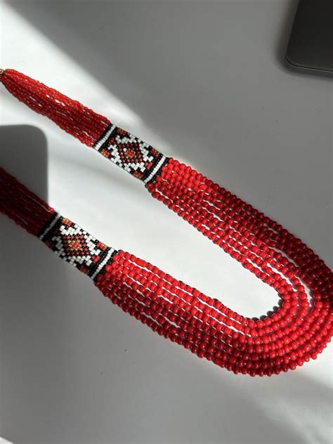 Силянка гердан прикраси з бісера 300 грн Колье Львов на Olx