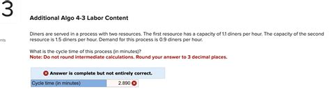 Solved Additional Algo 4 3 ﻿labor Contentdiners Are Served