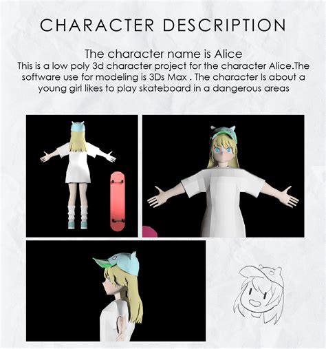 3d Character Modeling Behance