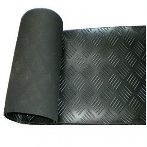 Maunfacturer Checker Runner Rubber Sheet Rolle China Anti Slip Rubber
