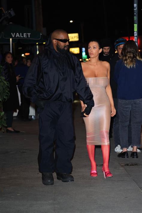 Bianca Censori Steps Out With Kanye West In La In Another Head Turning See Through Outfit Perthnow