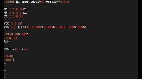 What Is Netlist Pspice Netlist Ngspice Ltspice Netlist Netlist