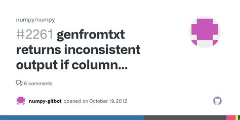 Genfromtxt Returns Inconsistent Output If Column Converters Are Used