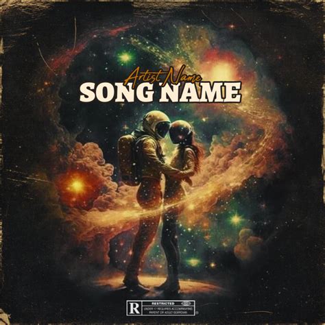 Couple Album Cover Music Art Trap Mixtape Rap Template Postermywall