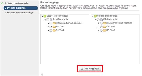 VMware Site Recovery Manager SRM Part Create Folder Mappings Adil Arif