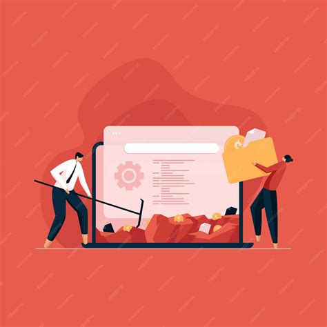 Premium Vector Data Mining Marketing Big Data Analysis With Storage Information Management Concept