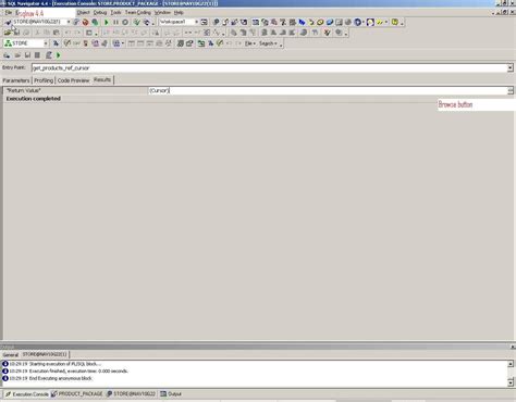 How To Display Ref Cursor Output In Resultgrid Pane Sql Nav 441