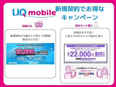 【2025年1月】uqモバイルのキャンペーン情報 キャッシュバックは？ 乗り換え（mnp）・新規・機種変更・iphone購入特典