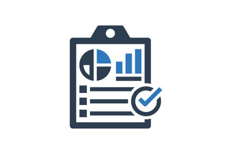 Pie Chart And Clipboard Icon Graphic By Anwar016bd Creative Fabrica