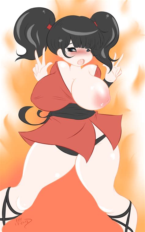 Rule 34 Dullvivid Female Female Only Huge Breasts Kimiko Tohomiko