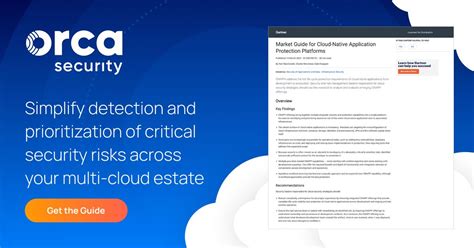 Orca Security On Linkedin Gartner Market Guide