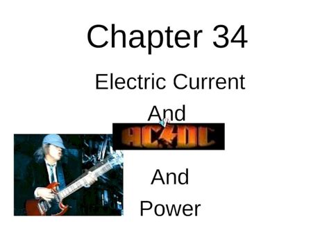 PPT Chapter Electric Current And Power Electric Circuits Electric Circuits Transfer