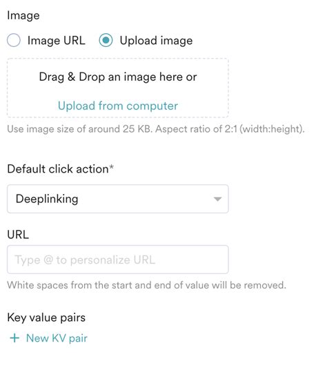 Push Templates User Guide