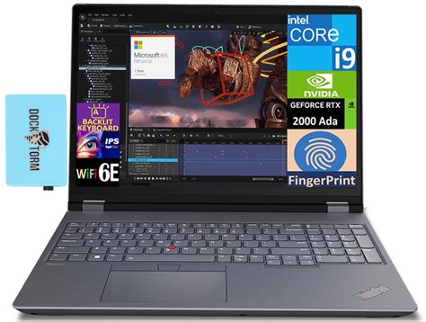 Lenovo ThinkPad P16 Gen 2 Workstation Laptop 16 0in IPS WUXGA Display Intel I9 13980HX 32GB