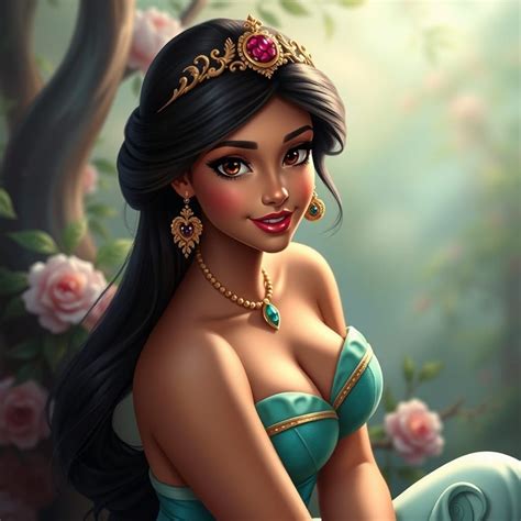 Hyperrealistic Disney Princess Pin Up Art Ai Art