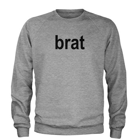 Brat Lime Green Im So Julia Adult Crewneck Sweatshirt
