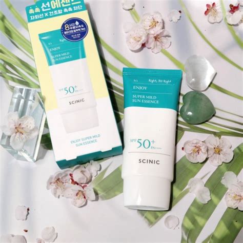 싸이닉 선크림 엔조이 슈퍼 마일드 선에센스 솔직후기 네이버 블로그