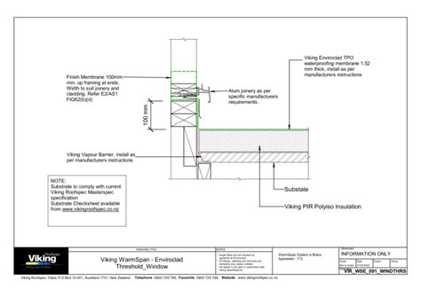 Threshold Window 091 Waterproofing And Roofing Systems
