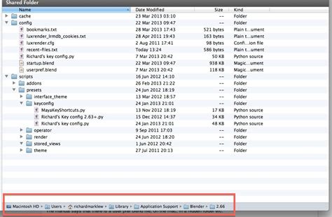 Finding Blender 2 66a User Pref Blend File On Mac Basics Interface Blender Artists Community