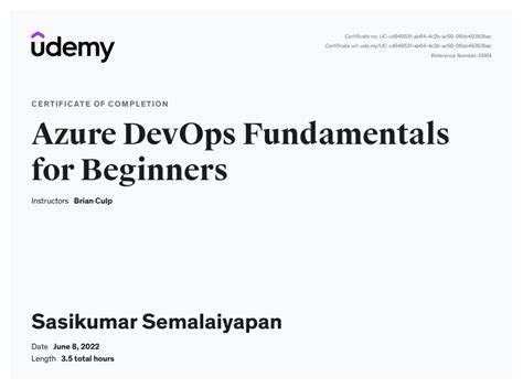 Sasikumar Semalaiyapan On Linkedin Azure Devops Udemybusiness Udemy