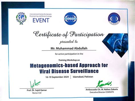 Virology Metagenomics Bioinformatics Viralsurveillance Comsats Icgeb Molecularvirology