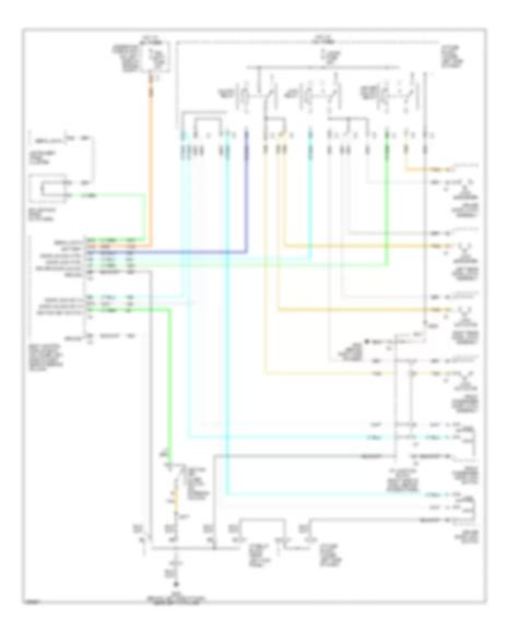 Power Door Locks — Gmc Sierra Classic 1500 2007 Wiring Diagram Wiring