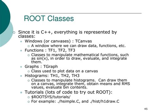 Ppt Root Some Tips And Tricks Powerpoint Presentation Free Download