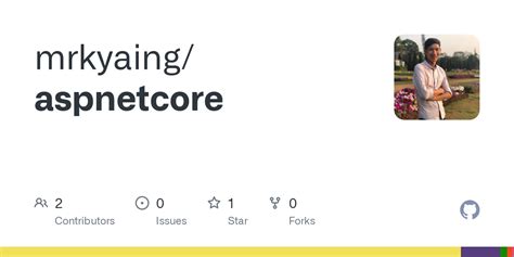 Github Mrkyaingaspnetcore
