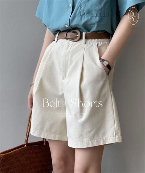 수수 ️다리가예뻐보이는 ️ 하이웨스트 핀턱 반바지 3col 세미부츠컷 와이드팬츠 슬랙스핀턱반바지버뮤다팬츠코튼팬츠반바지