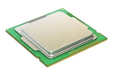 Premium Photo Cpu Computer Processor Unit 3d Rendering