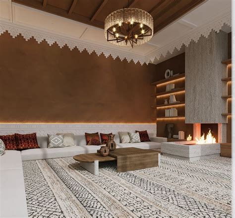 Modern Najdi Behance Modern Majlis Design Behance