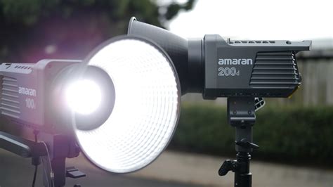 Amaran 100d and 200d Review - New Affordable LED Fixtures from Aputure ...